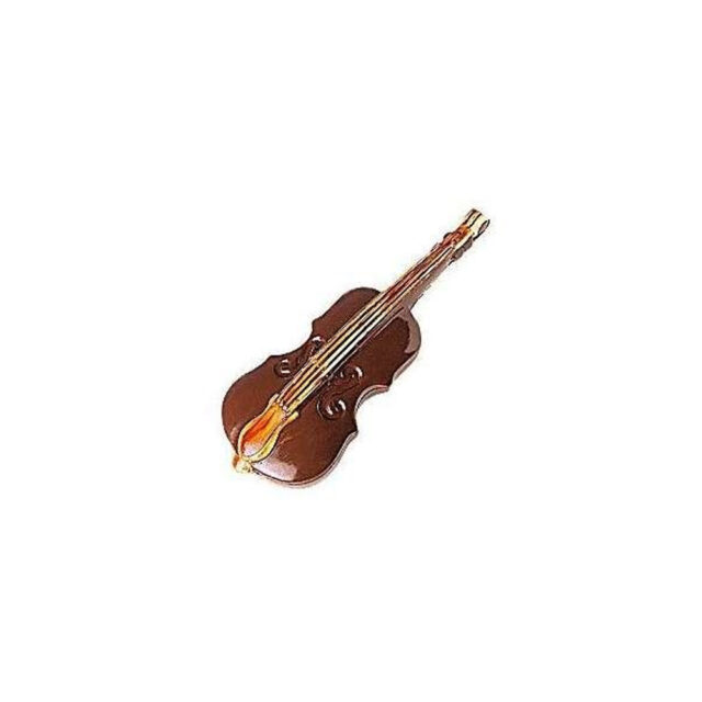 3D CHOCOLATE MOLD FOR VIOLIN (190MM) | Chocolat-Chocolat Inc.