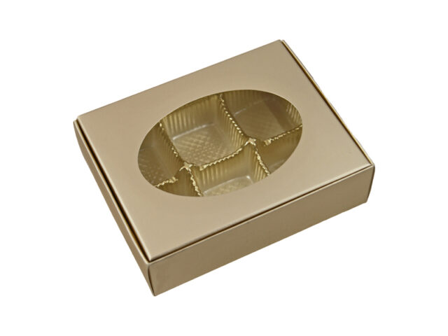 1/4Lb Rectangular Box Kit, Platinum Collection | Chocolat-Chocolat Inc.