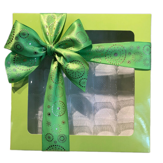 Lime, 1lb square box | Chocolat-Chocolat Inc.