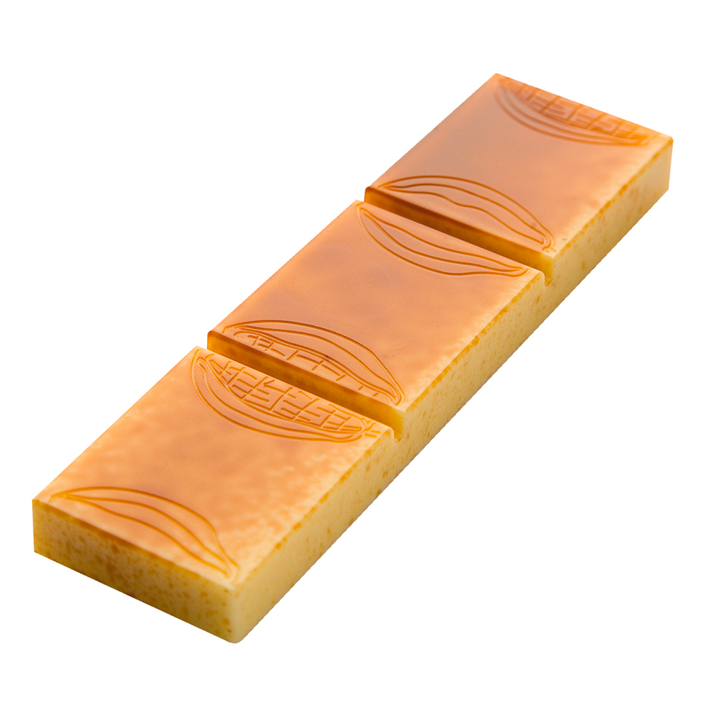 Moule Professionnel Chocolat En Polycarbonate Tablette Motif Cabosse