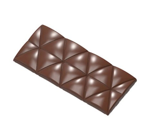 Tablet Convex Triangle Chocolate Mold | Chocolat-Chocolat Inc.