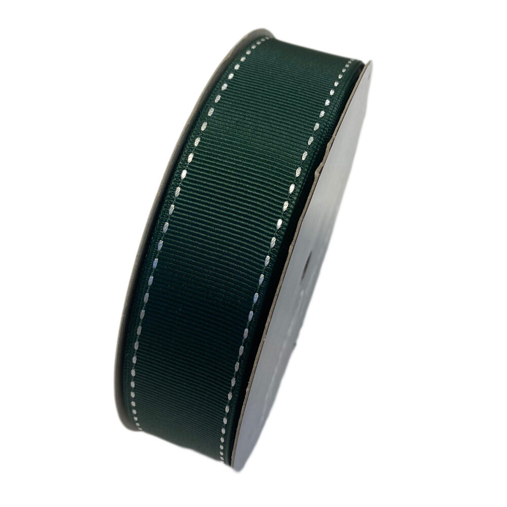 Forest green grosgrain ribbon | Chocolat-Chocolat Inc.