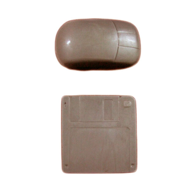 Hobbycraft PVC Mold, RETRO Collection, Diskette And Computer Mouse ...