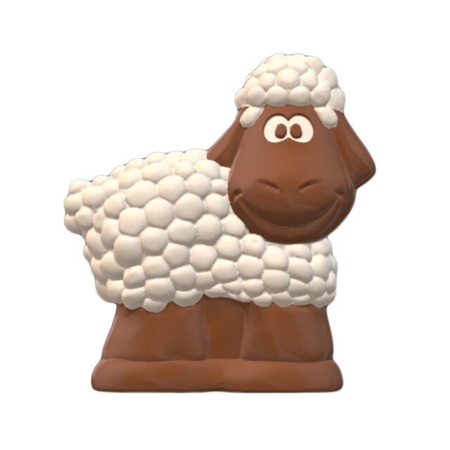 Chocolate 3D Mold, Sheep (A) | Chocolat-Chocolat Inc.