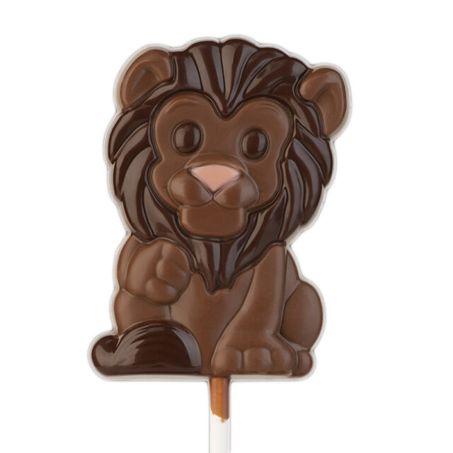 "Max" Lion Lollipop Mold | Chocolat-Chocolat Inc.