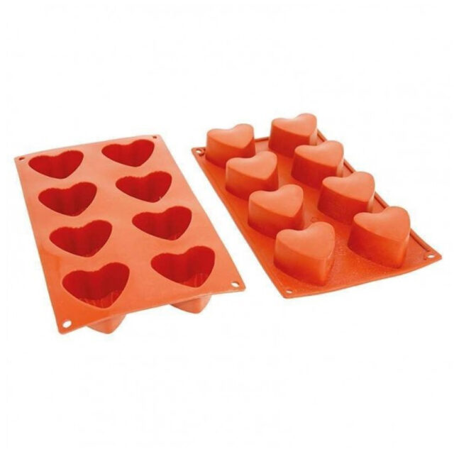 SILICONE HEART CAKE MOLD | Chocolat-Chocolat Inc.