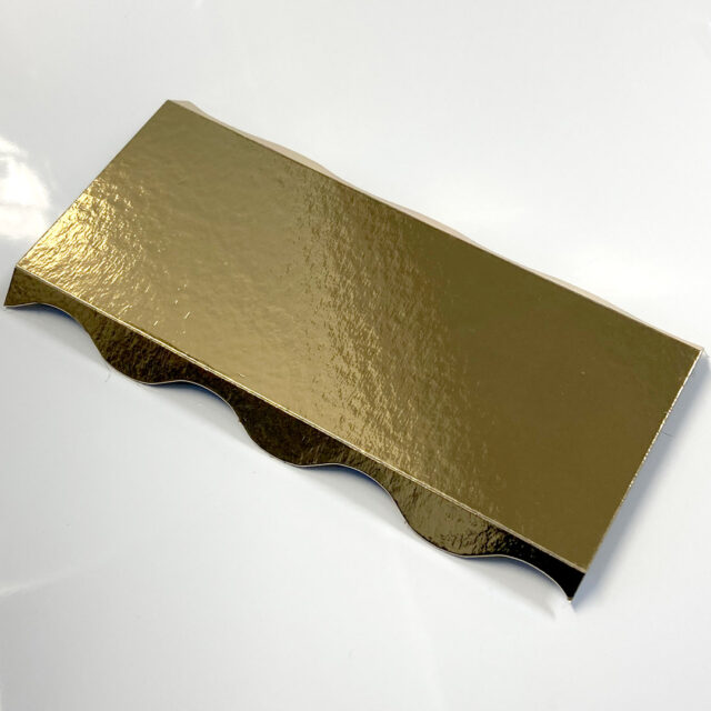 Reversible rectangular Log cake board (9.8in) | Chocolat-Chocolat Inc.