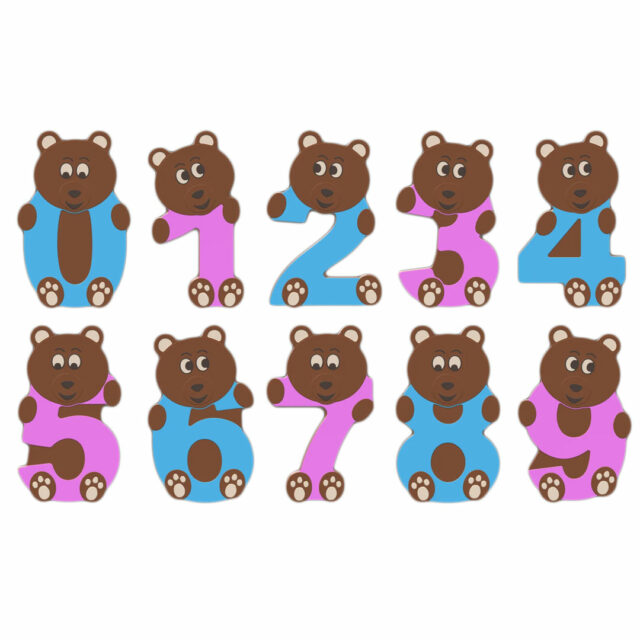 Chocolate mold, teddy bear number, 2 | Chocolat-Chocolat Inc.