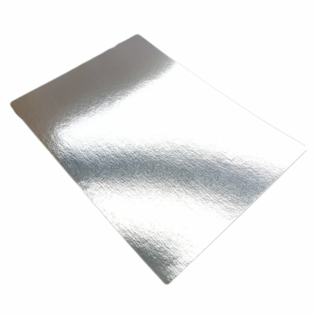 Rectangular Cake Board - Silver (13.6in) | Chocolat-Chocolat Inc.