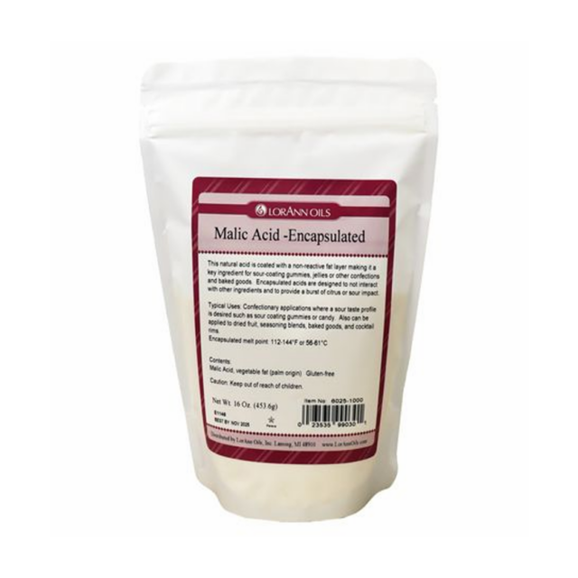 Encapsulated Malic Acid (16oz) | Chocolat-Chocolat Inc.