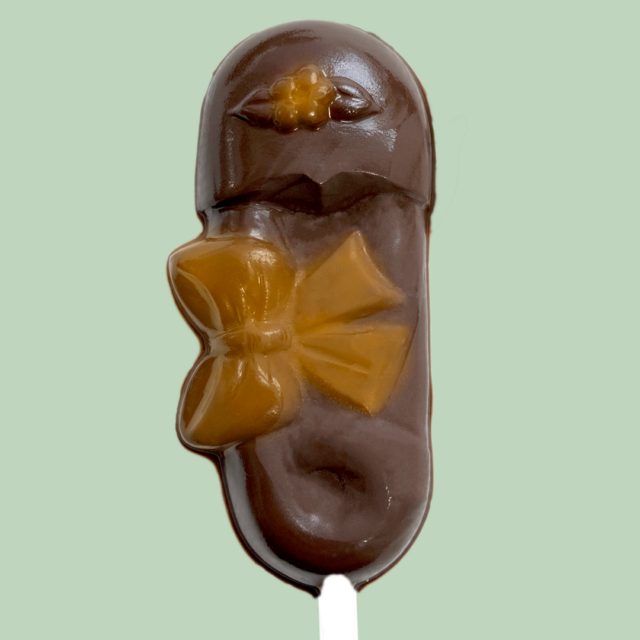 Chocolate Lollipop Mold - Safety Pin | Chocolat-Chocolat Inc.