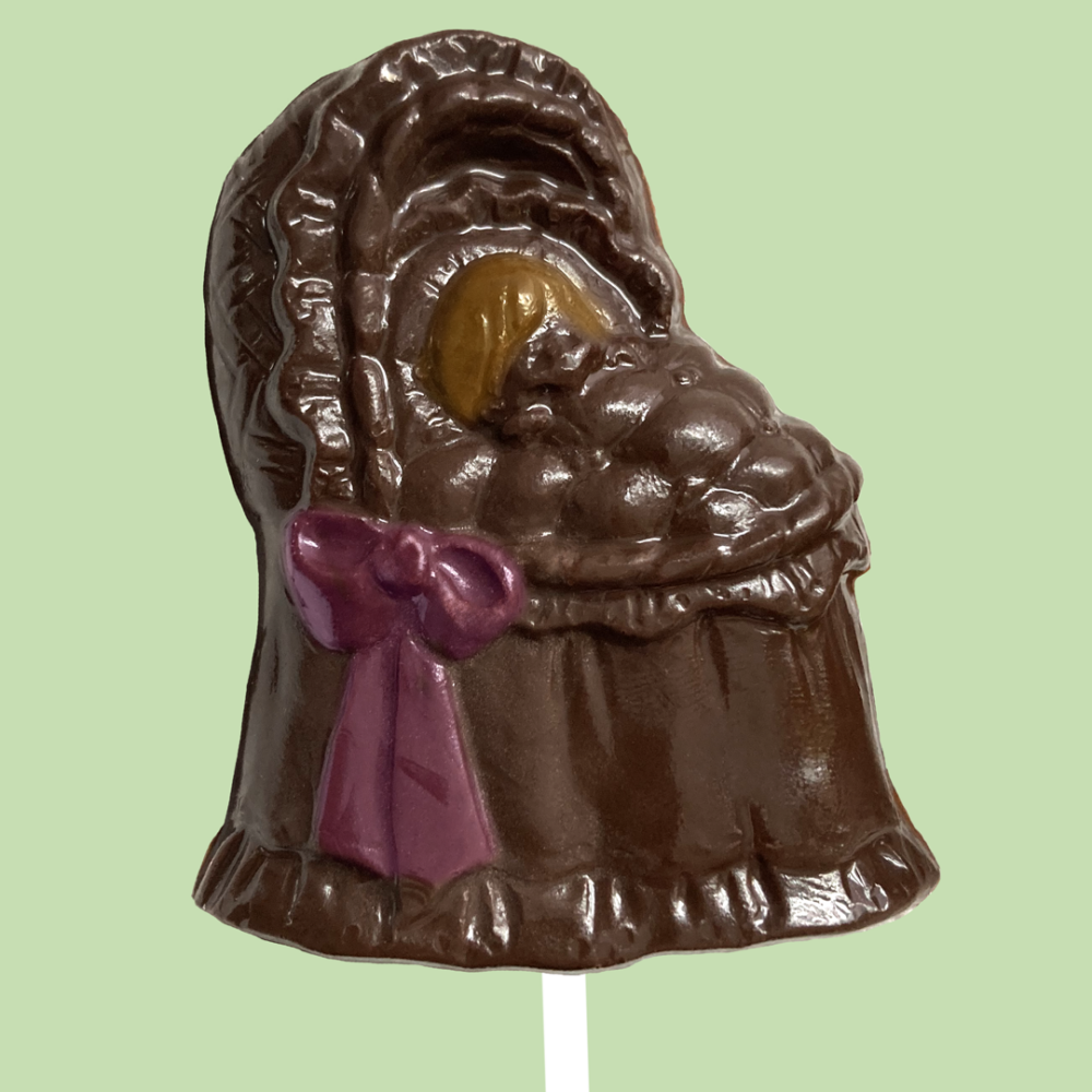 Moule pour Chocolat pour Suçon – Doux Bébé dans son Berceau | Chocolat ...