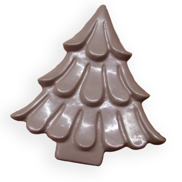 Chocolate Tablet Mold – Fir Tree | Chocolat-Chocolat Inc.