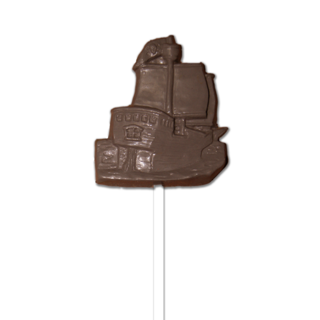 Chocolate Lollipop Mold – Large Pirate Ship | Chocolat-Chocolat Inc.