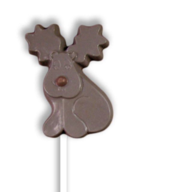 Chocolate Lollipop Mold – Moose | Chocolat-Chocolat Inc.