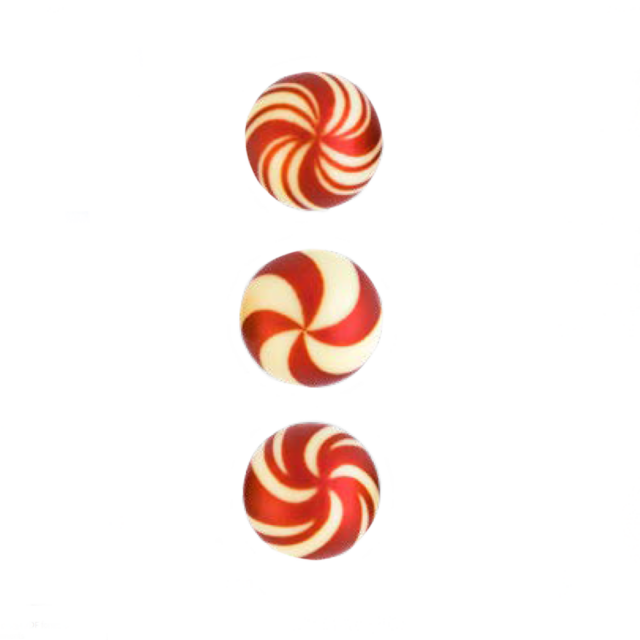 Blister Sheet – Half Sphere "Candy Cane 3" | Chocolat-Chocolat Inc.