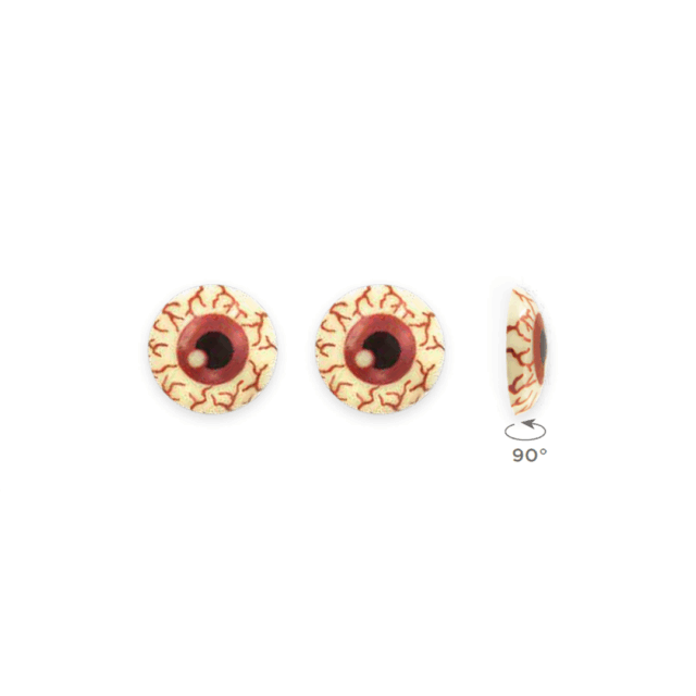 Blister Sheets – Scary Eye button | Chocolat-Chocolat Inc.