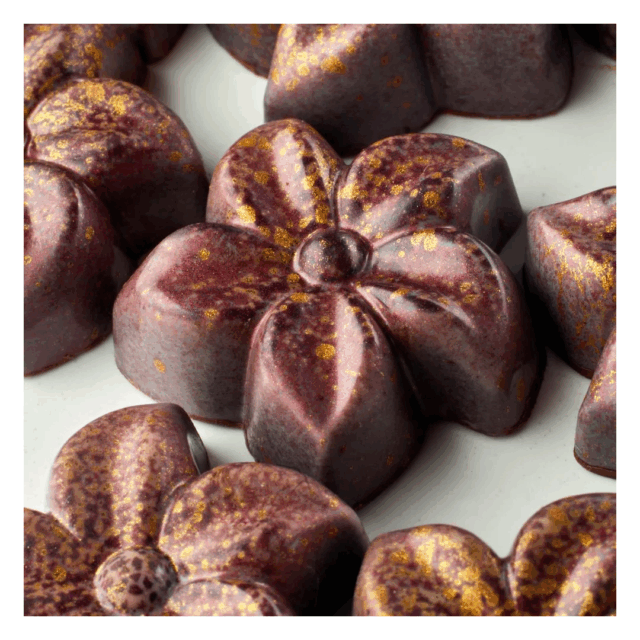 Chocolate Mold, Praline- Flower | Chocolat-Chocolat Inc.